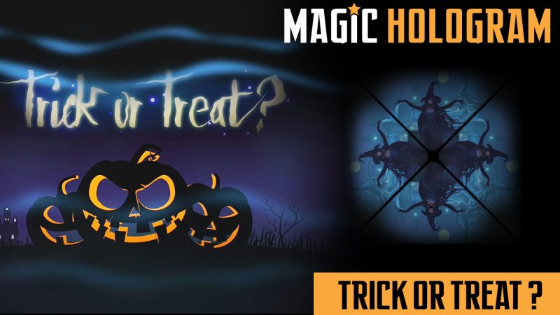 Magic Hologram© : 3D holographic display for smartphone