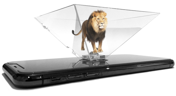 Magic Hologram© : 3D holographic display for smartphone